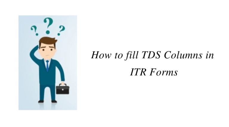 How to fill TDS Columns in ITR Forms | Buyer's Credit & Supplier's Credit